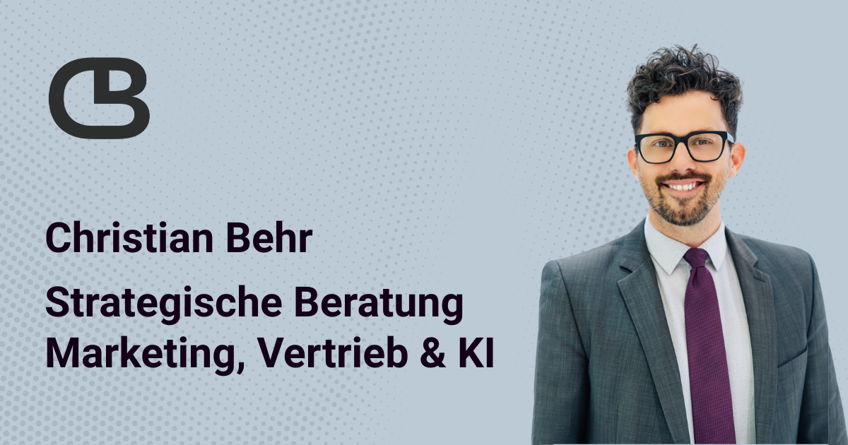 Blog für Klartext in Marketing & Vertrieb | Christian Behr
